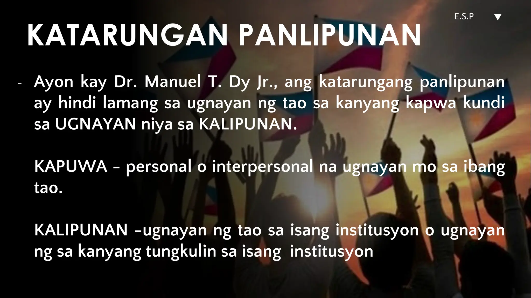 ESP9_Q3M1_KatarungangPanlipunan_Feb12-16 | PPTX
