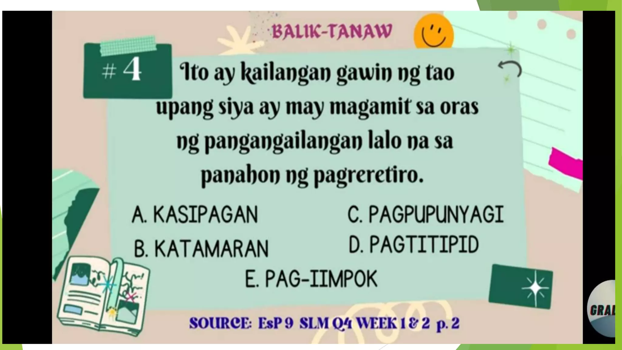 ESP 9 QUARTER 4, LAS 3.pptx