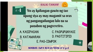 ESP 9 QUARTER 4, LAS 3.pptx