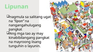 Edukasyon sa Pagpapakatao Unang Markahan – Modyul 2: Sektor ng Lipunan: Salamin ng Pagkatao at ...
