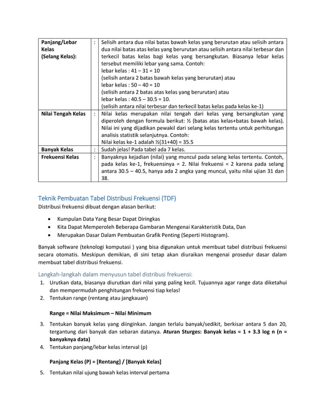 Espa4123 statistika modul 1 | PDF