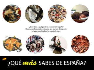 ¿Cultura española? | PPT