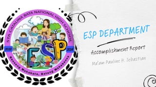 ESP Accomplishment report.pptx