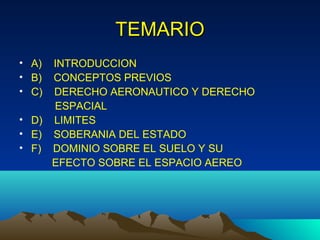 Espacio aereo atmosferico | PPT