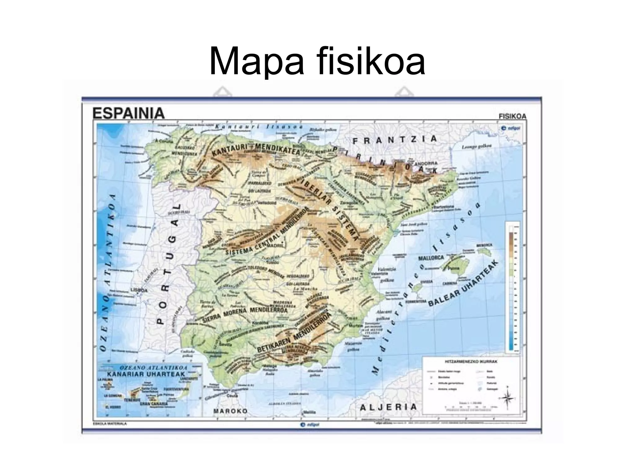 Espainia mapak | PPT