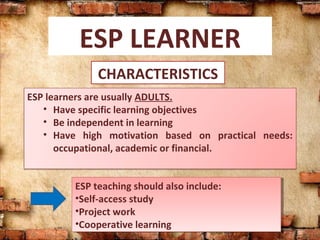 ESP and general programs | PPT