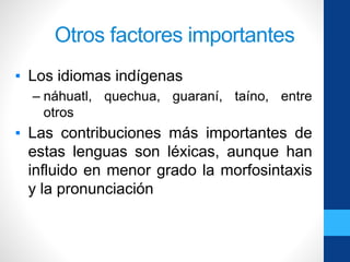 Espanol de america | PPTX