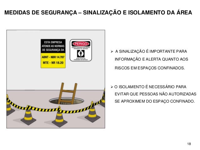 Segurança nos Trabalhos em Espaços Confinados