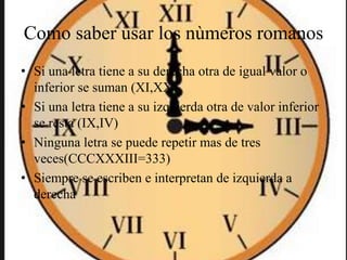 Numeros romanos | PPTX