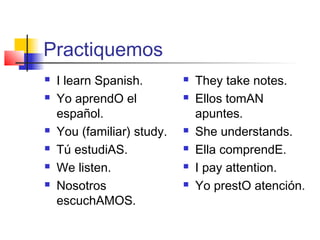 Español 1 unidad 2 rss | PPT