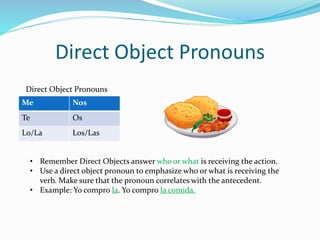 Espanola Grammar Book | PPT