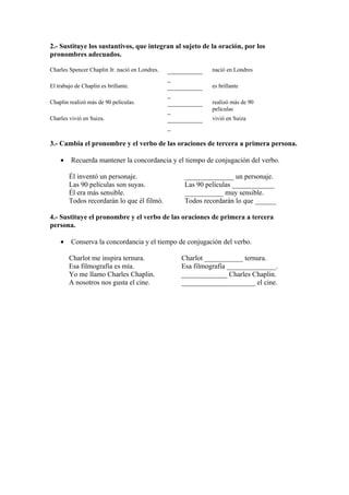 EspañOl Pronombres | DOC