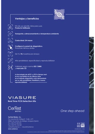 VIASURE® Real Time PCR Detection Kit | PDF