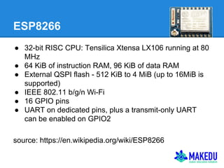 Espresso Lite v2 - ESP8266 Overview | PPT