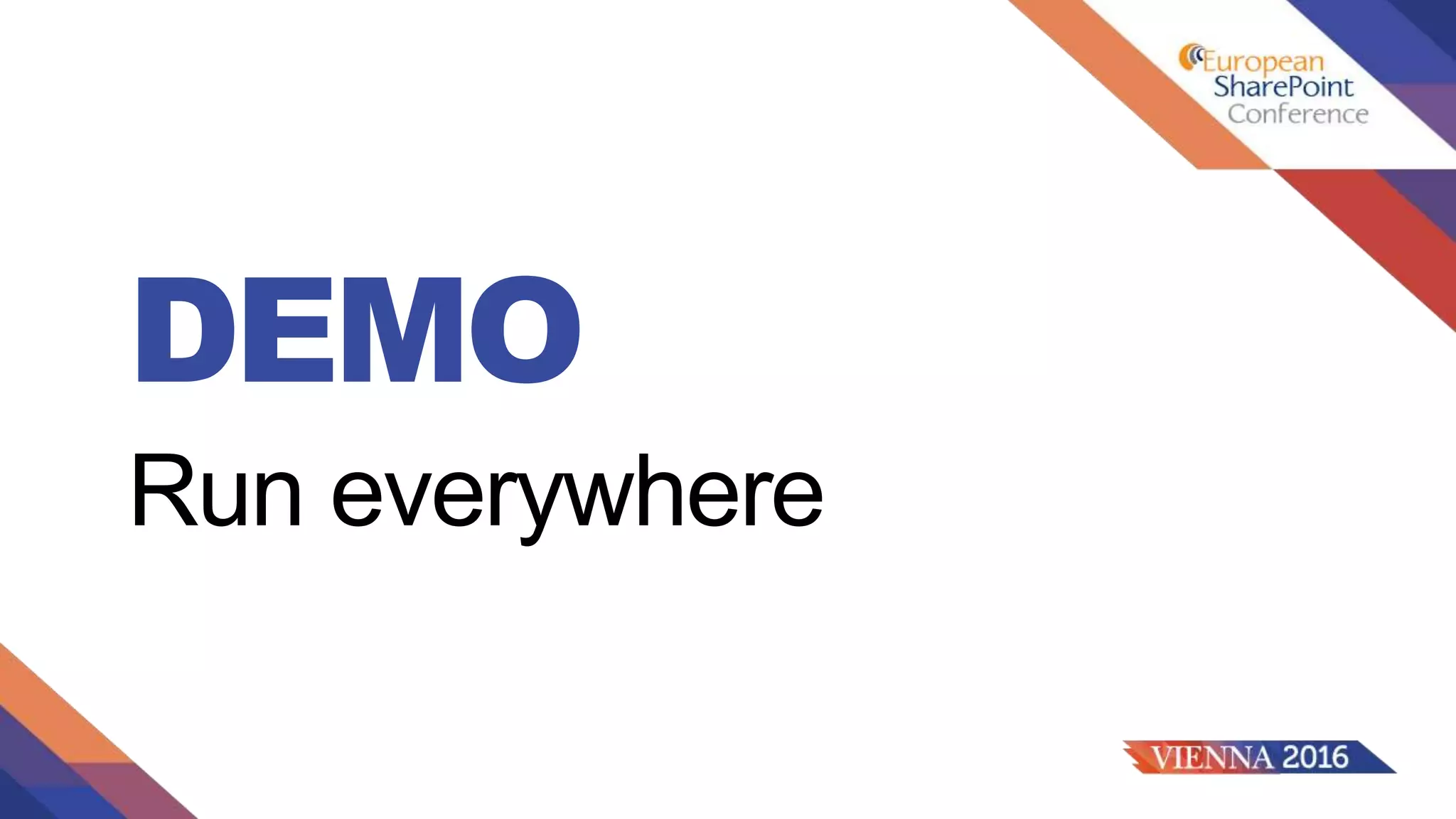 European SharePoint Conference - TH3 | PPT