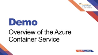 European SharePoint Conference - TH3 | PPT