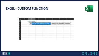 ESPC20 Learn the Key Building Blocks for Developing Office Add-ins | PPT