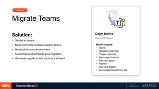 From chaos to control: Managing migrations and Microsoft 365 with ...