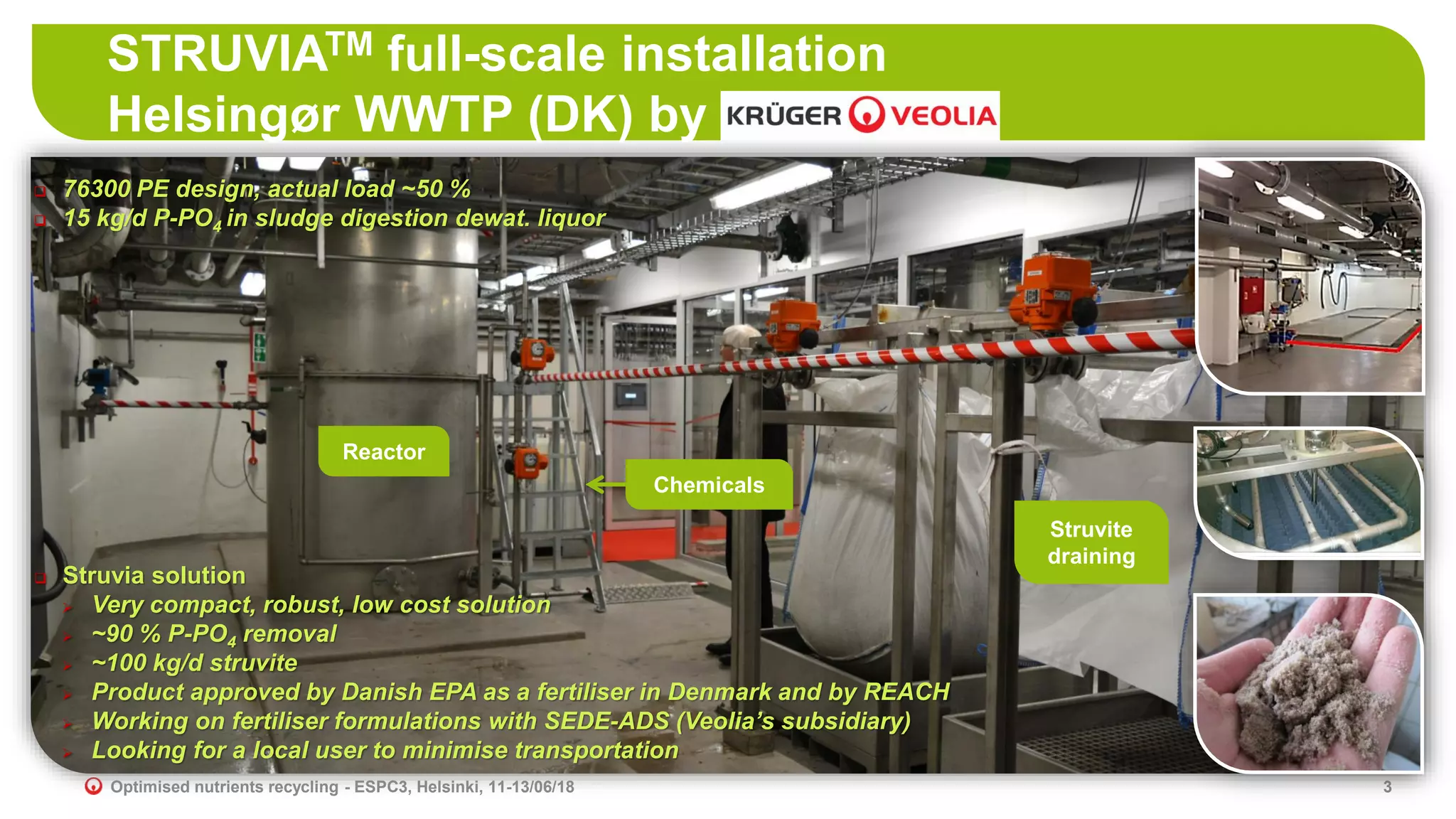 ESPC3 - Marisa Cunha – Veolia - Optimised nutrients recycling | PPT