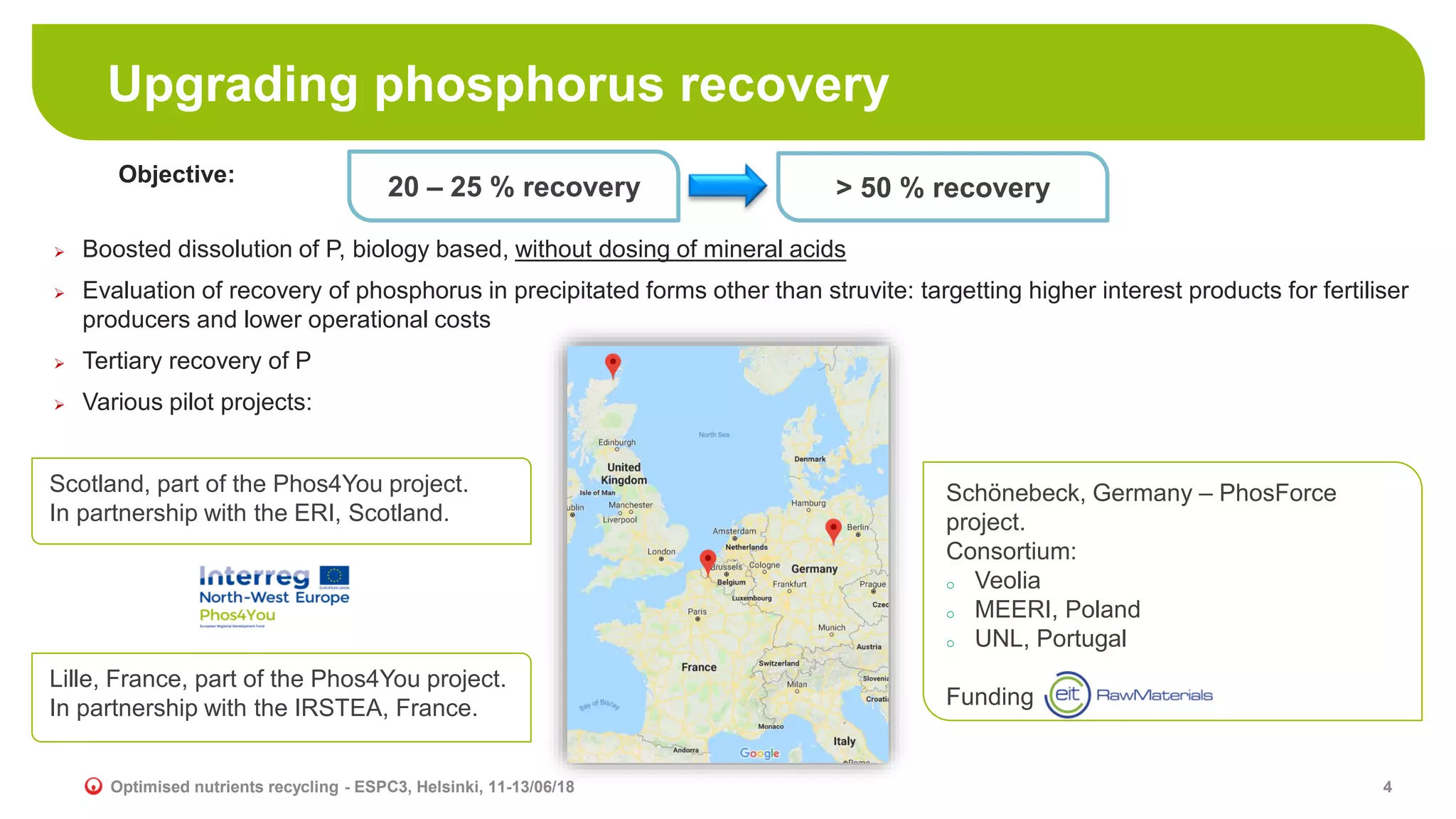 ESPC3 - Marisa Cunha – Veolia - Optimised nutrients recycling | PPT