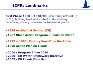 ESPC3 - Tabea Stötter – Rhine Commission - 50 years of restoration | PDF