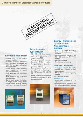 Electrical Standard Products Catalogue | PDF
