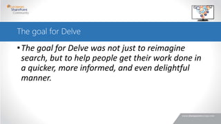 Delve and Office Graph | PPT