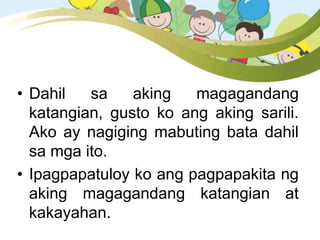 esp day 1 pagkilala sa sailing magandang katangian.pptx