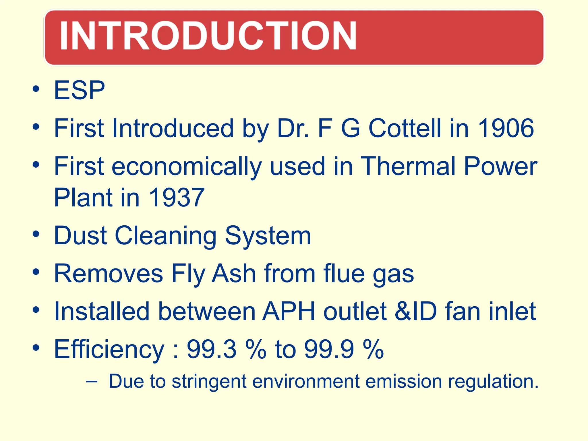 ESP Details Power Plant Ash Handling System .ppt
