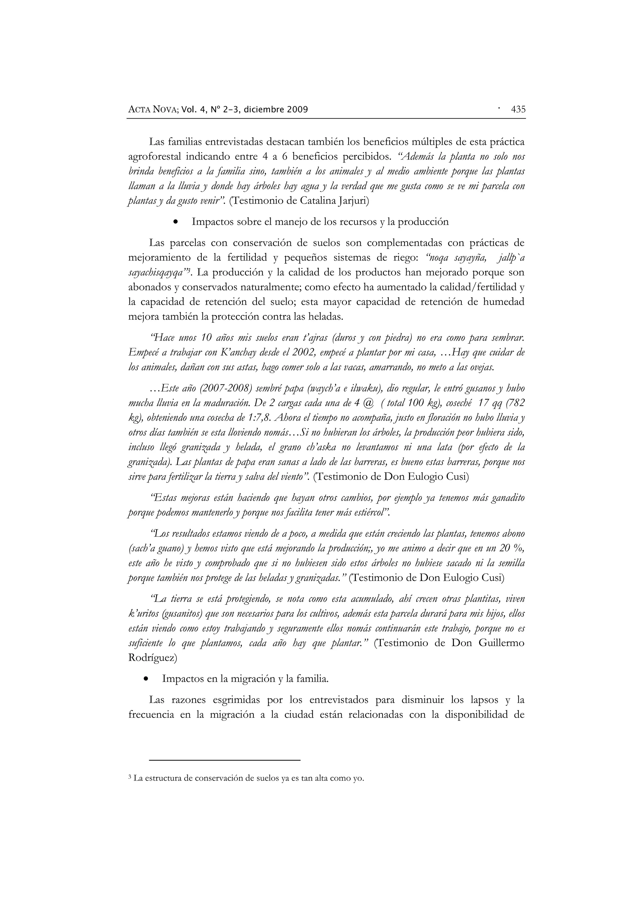 Especies nativas kiswara kewiña | PDF