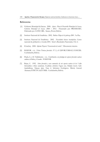Especies nativas kiswara kewiña | PDF