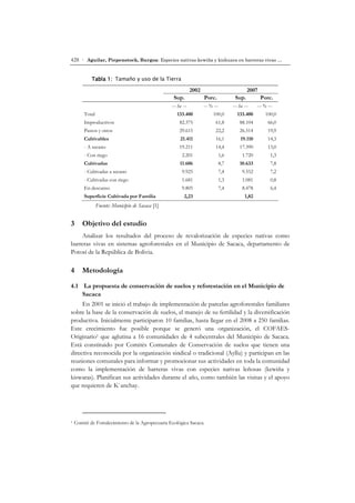 Especies nativas kiswara kewiña | PDF
