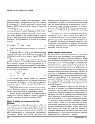 Especies reactivas de oxígeno | PDF