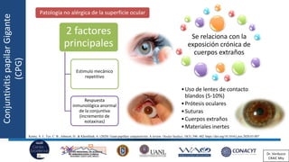 Sesión Académica del CRAIC "Espectro clínico de la alergia ocular". | PDF