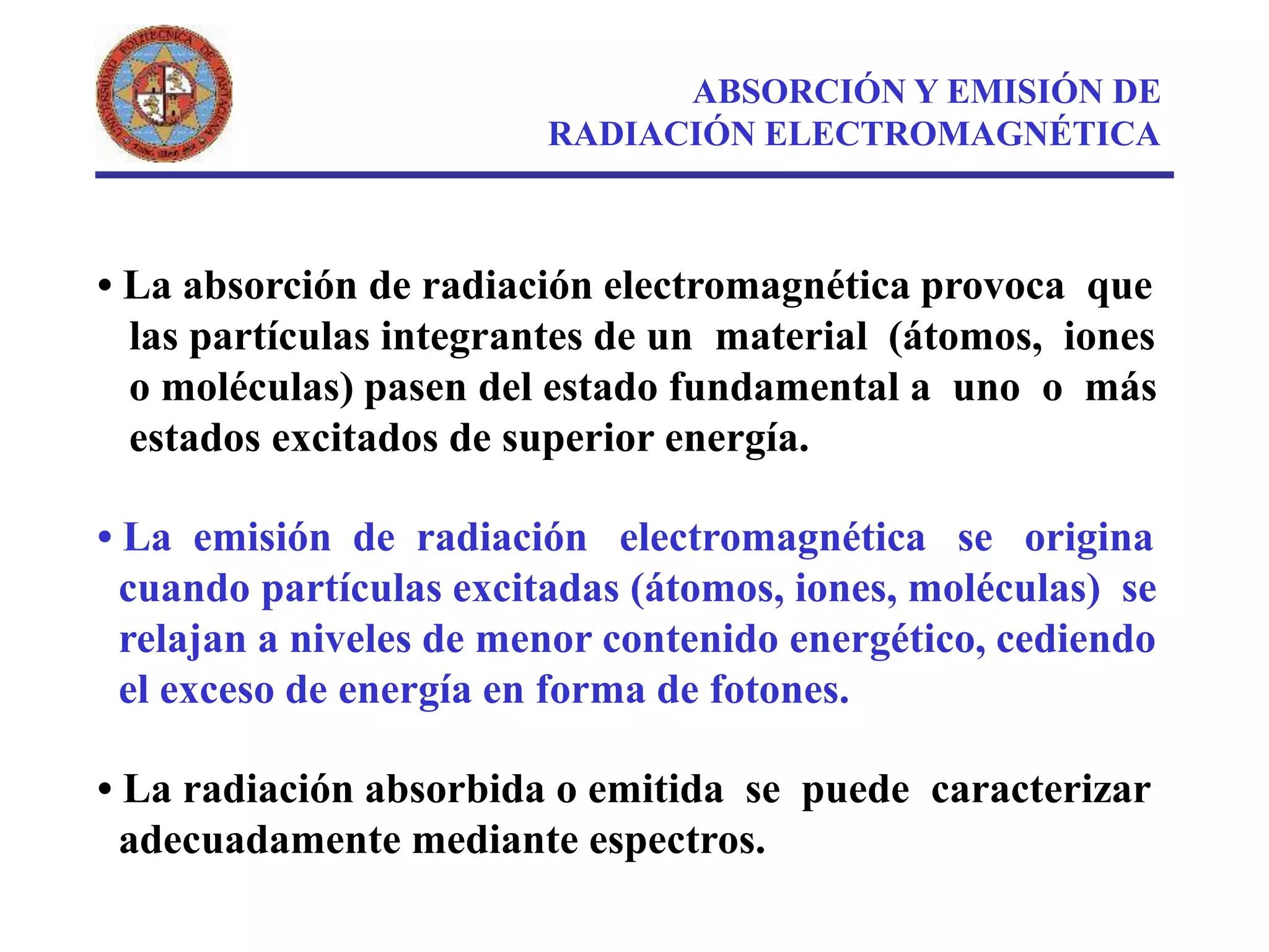 Espectroscopia absorcion emision_atomica | PPT | Chemistry | Science