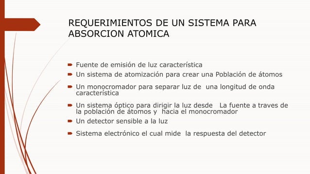 Espectroscopia de absorcion atomica parte 1 julio 20 de 2016 | PDF ...