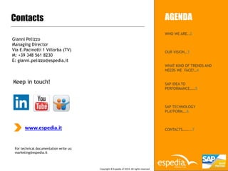 Espedia New Company Profile | PPTX