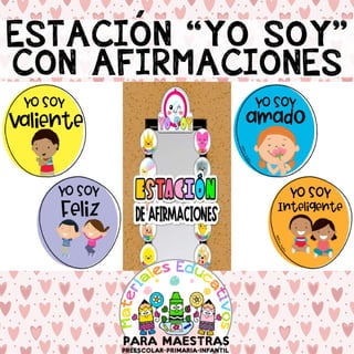Espejo soy yo con afirmaciones recopilado por Materiales Educativos ...