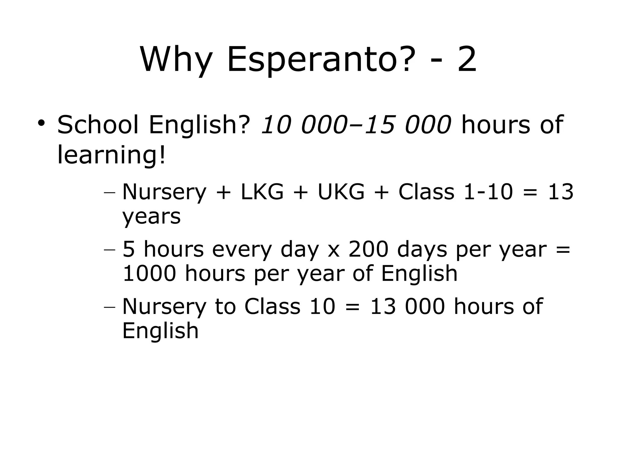 Esperanto: Language and Culture | ODP