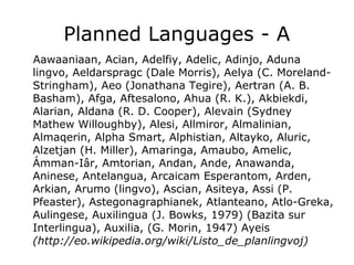 Esperanto: Language and Culture | ODP