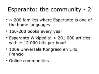 Esperanto: Language and Culture | ODP