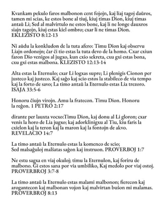 Esperanto The Fear of the LORD Tract | PDF