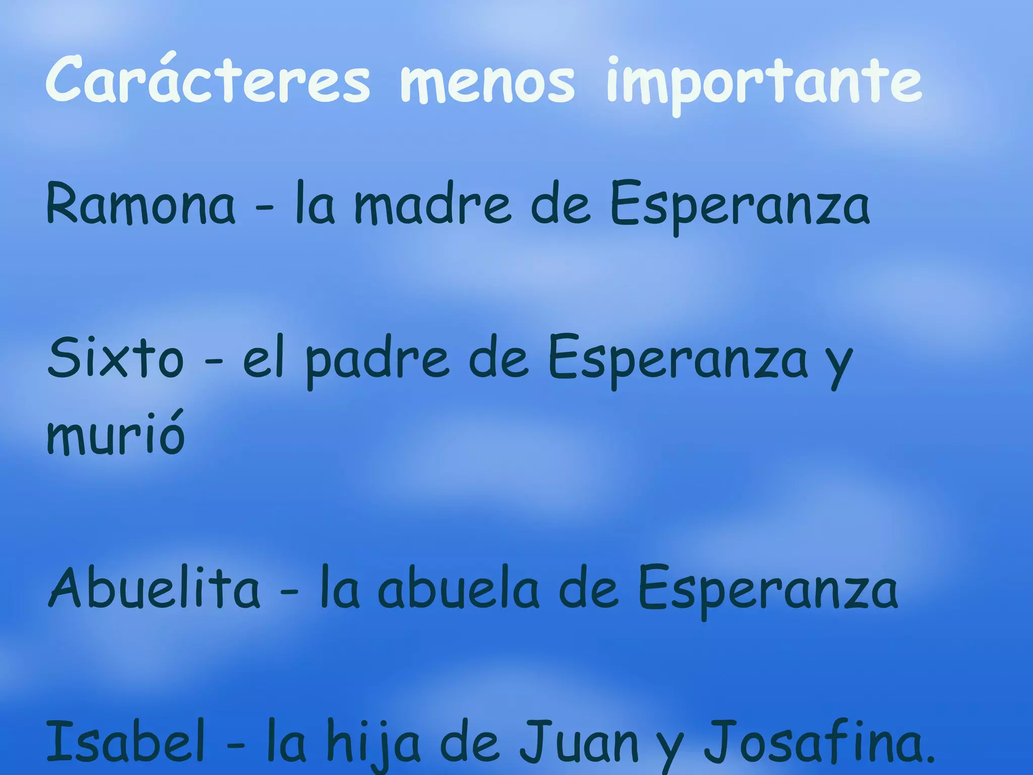 Esperanza Renace - Megan Sherburne SPA 052 | PPT | Books and Literature