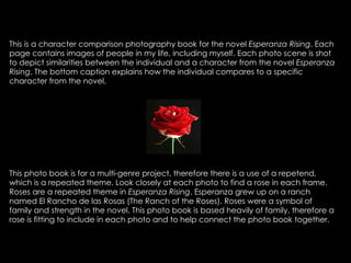 Esperanza Rising Photo Project | PPT