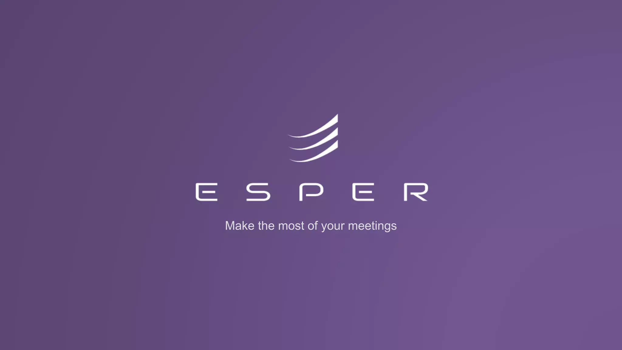 Esper - Startup Acquisition Sample Presentation | PPT