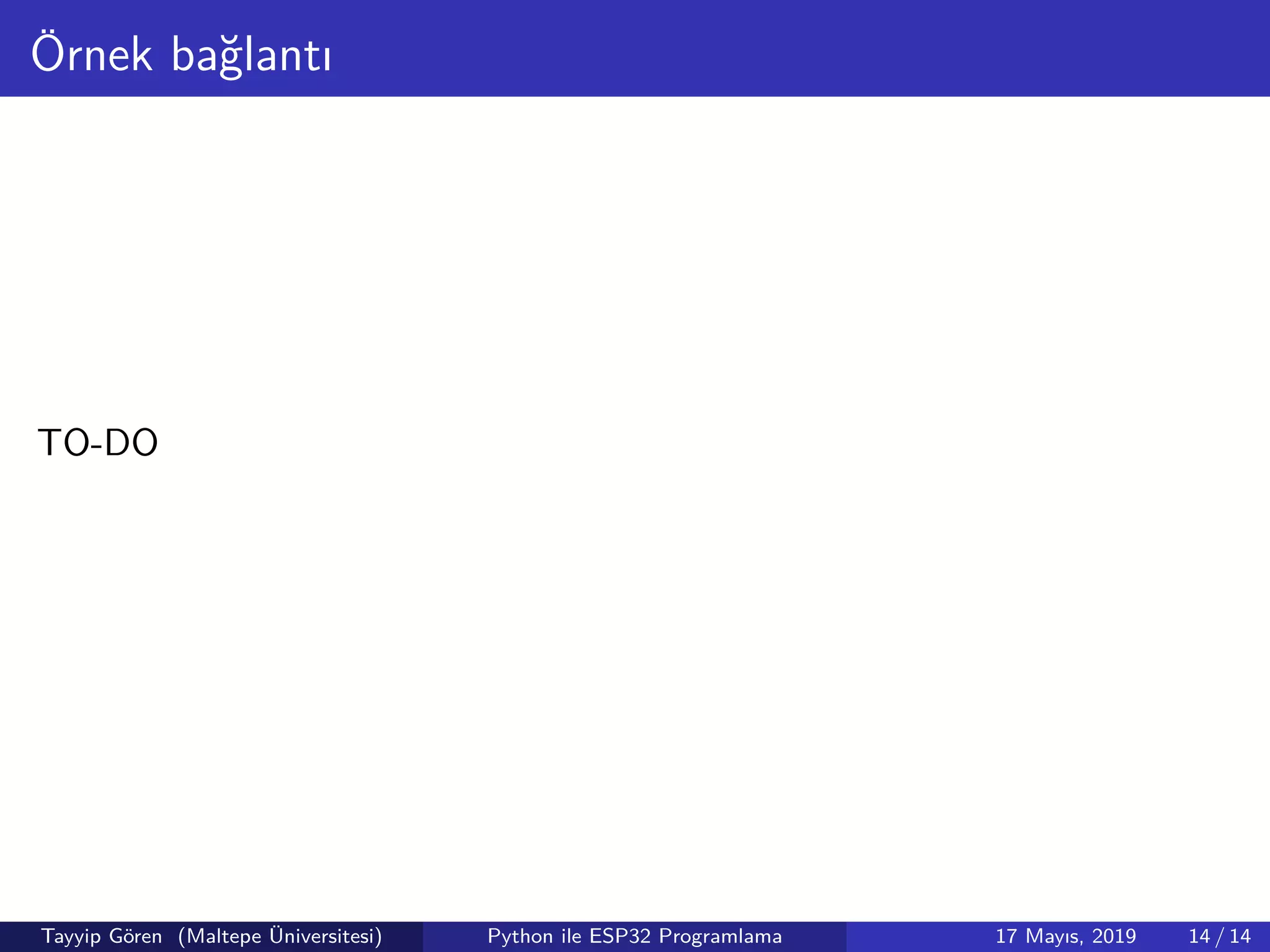 Python ile ESP Programlama | PDF