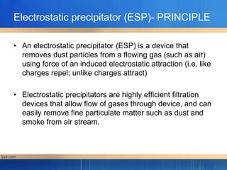ESP for air pollutant removal.ppt