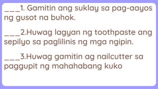 ESP_GAWAIN NA MAGPAPANATILI NG KALINISAN NG KATAWAN.pptx