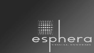Esphera 3D visualization plataform | PPTX
