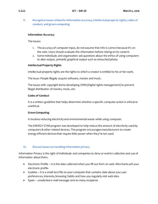 Computer security and privacy | DOCX | Internet Safety | Parenting